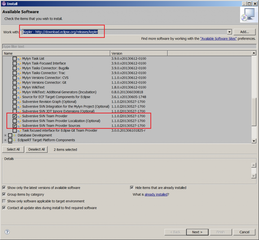 Eclipse how to install subversive svn connectors - lopextra Eclipse how to install subversive svn connectors - lopextra